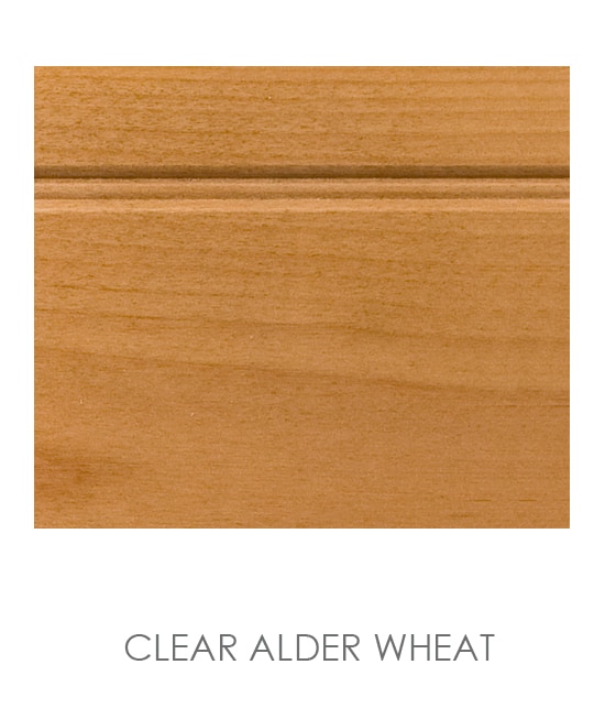 Clear Alder Wheat Stain - Merit Kitchens Ltd.