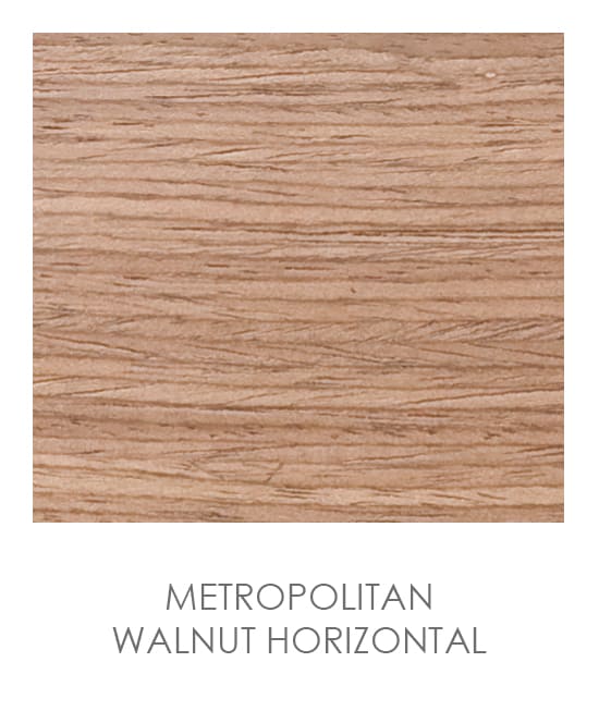 Metropolitan Walnut Horizontal - Merit Kitchens Ltd.